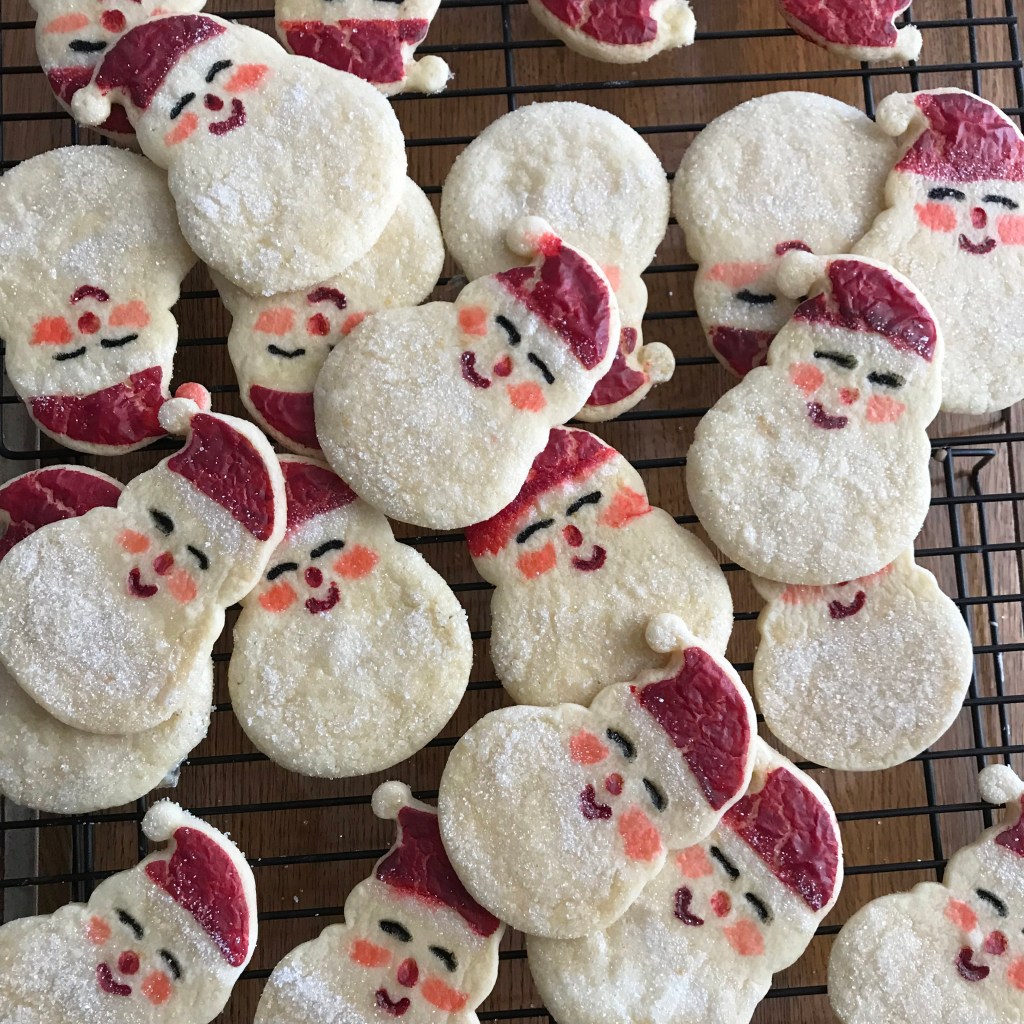 Santa Sugar Cookies – Rumbly in my Tumbly
